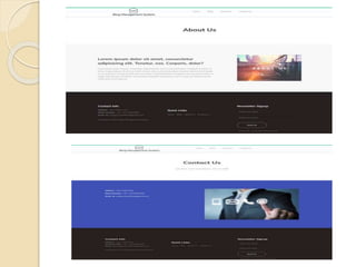 Blog Management System | PPTX