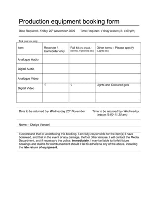 Blog Misc Paperwork | PDF