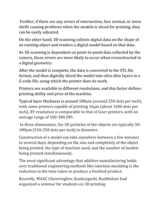 3D PRINTING: THE FUTURE OF TECHNOLOGY | PDF