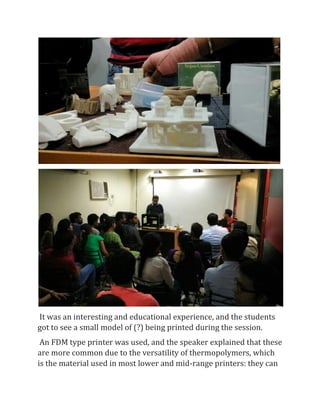 3D PRINTING: THE FUTURE OF TECHNOLOGY | PDF