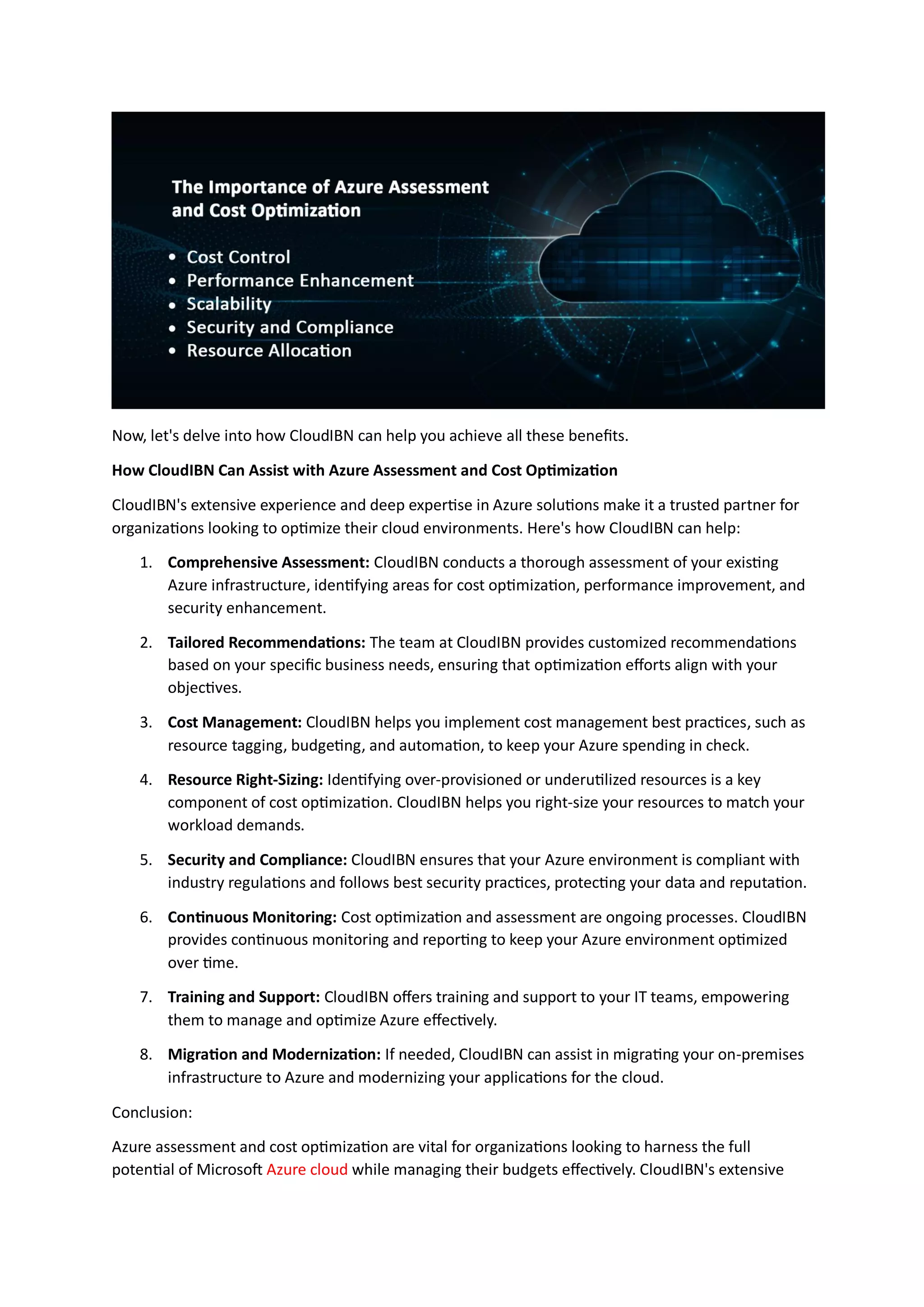 Azure Assessment and cost optimization | PDF