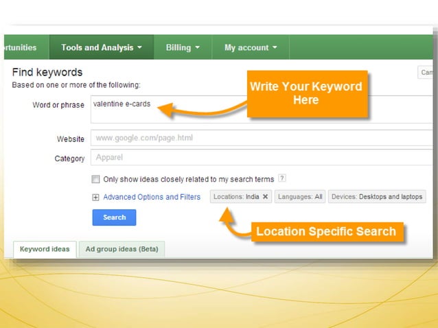 Blog Optimization Using Google Tools | PPT