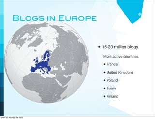 The European Blogosphere | PDF | Social Networking | Internet