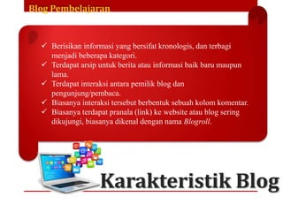 PPT Blog pembelajaran | PPTX