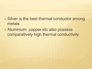 physical properties of metals | PPTX