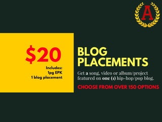 Artispreneur - Blog Placement Packages | PPT
