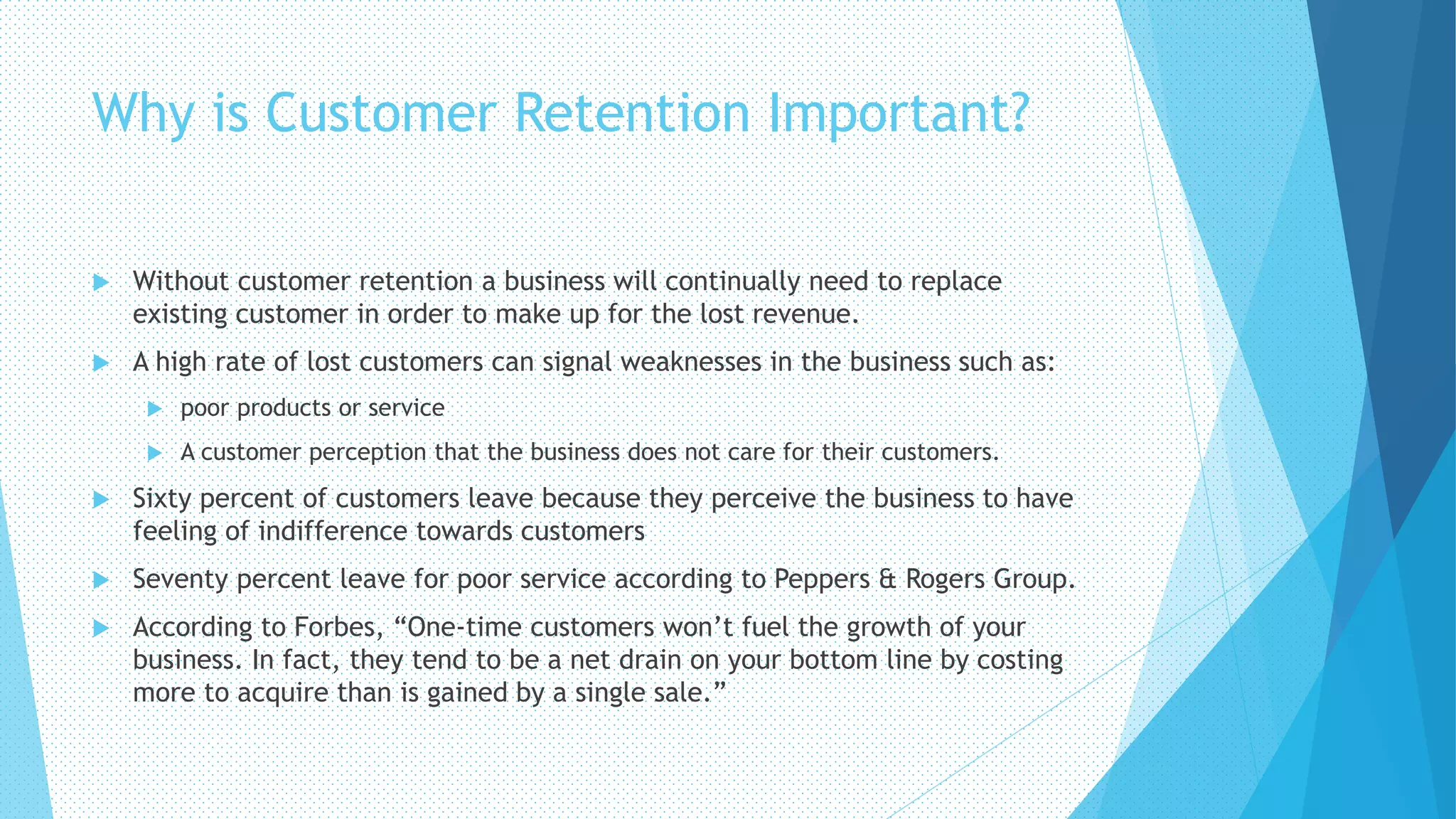 Enhancing Customer Retention | PPT