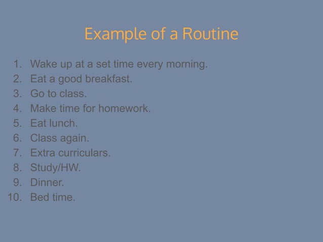 4 Simple Ways to Practice Time Management in College | PPT