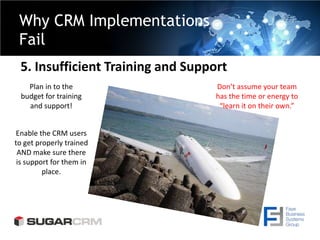 Top 10 Reasons Why CRM Implementations Fail | PPT