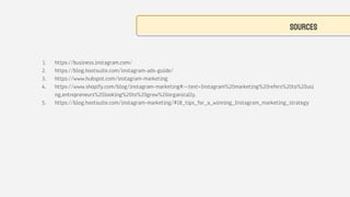 Basics of Instagram Marketing | PDF
