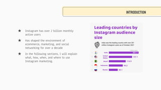 Basics of Instagram Marketing | PDF