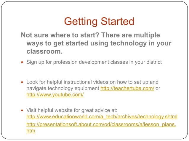Technology in the Classroom | PPT