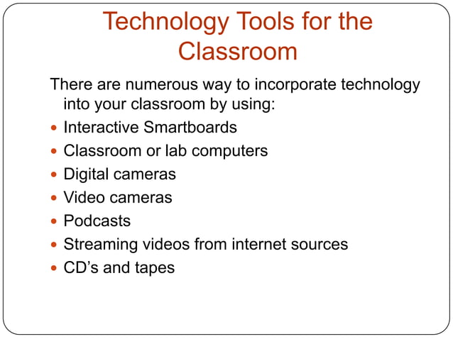 Technology in the Classroom | PPT