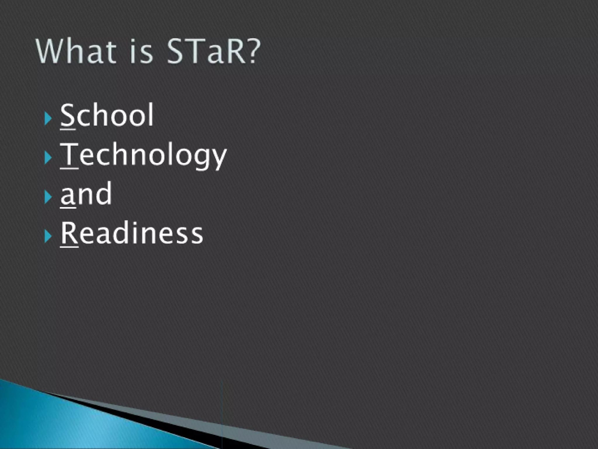 STaR Chart Presentation | PDF