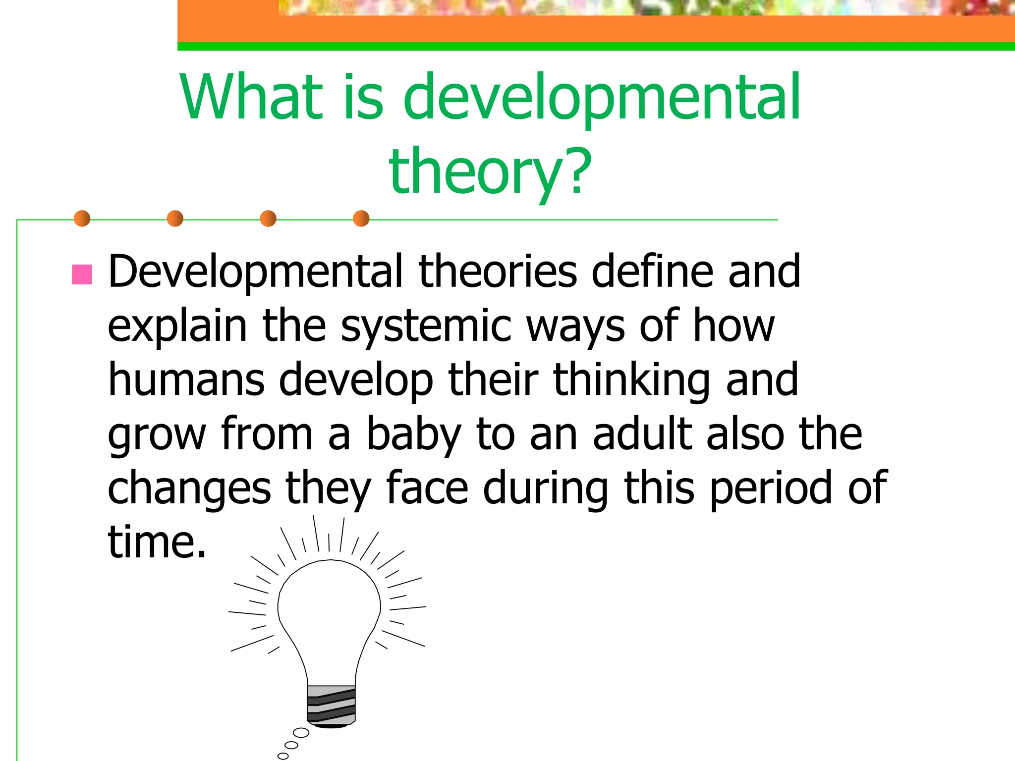 developmental theories.ppt | Genetics | Science