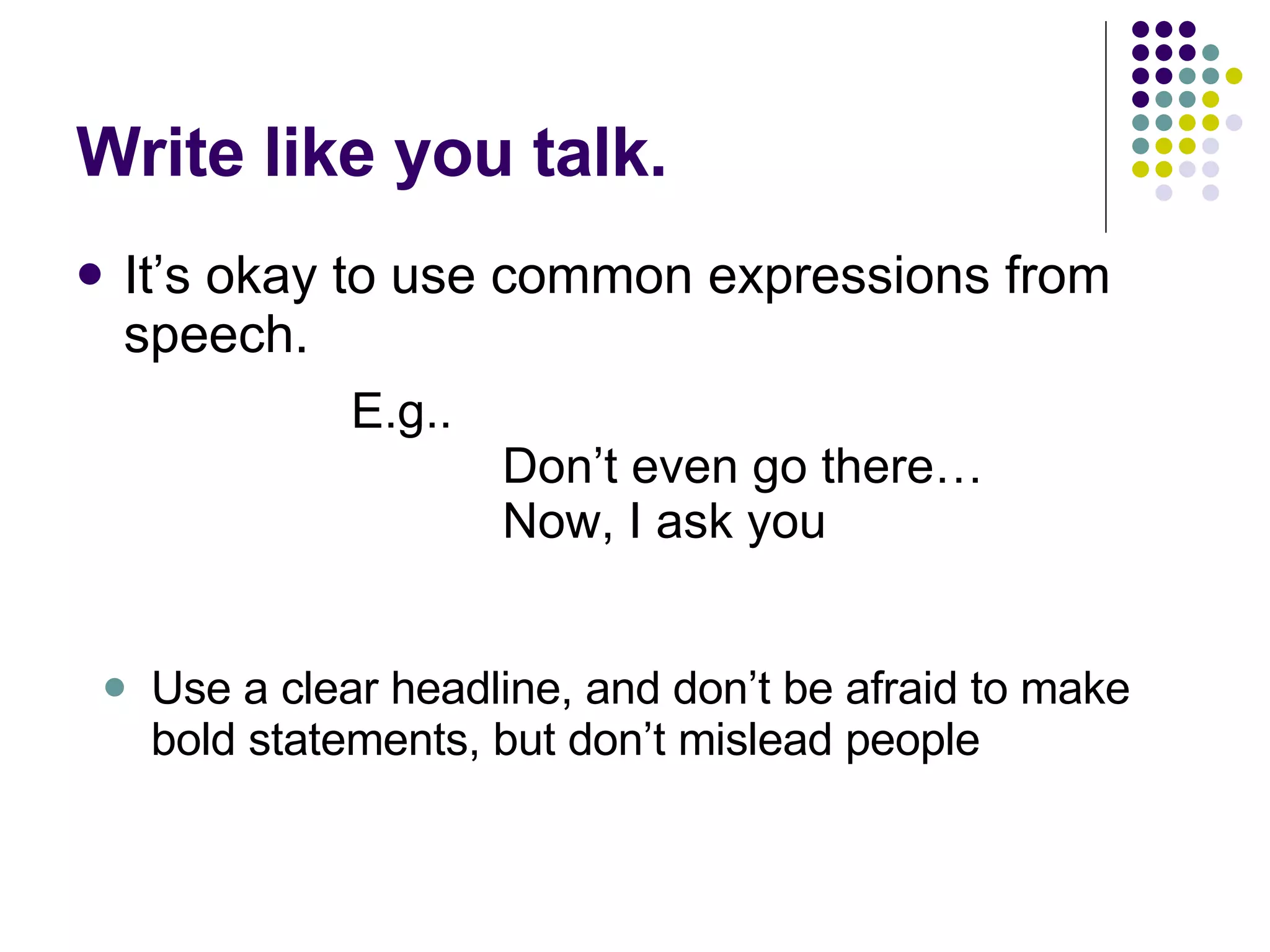 Blog Presentation | PPT