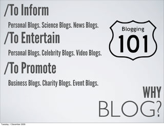 Blog Presentation Pdf | PDF