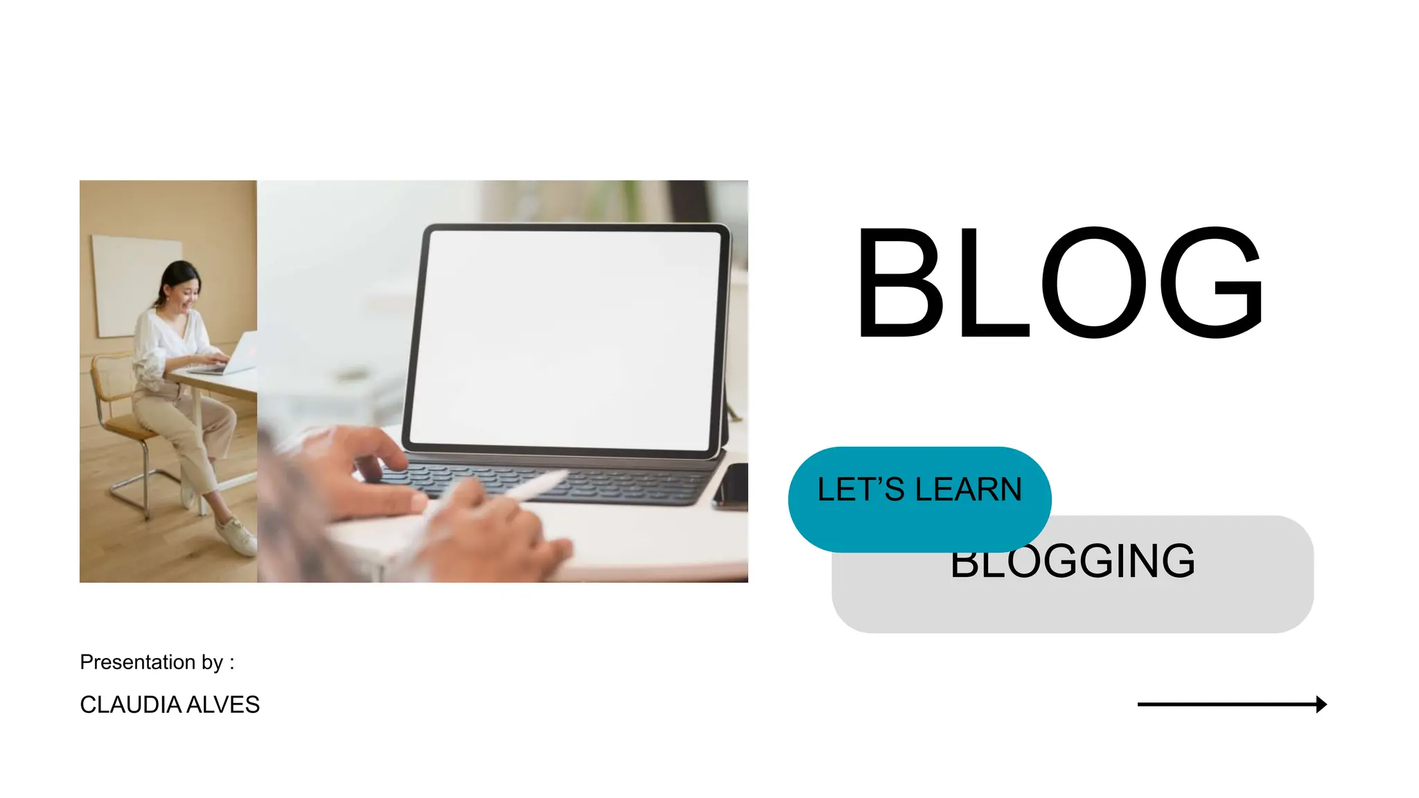 Let's Learn the Basics of Blogging...... | PPT