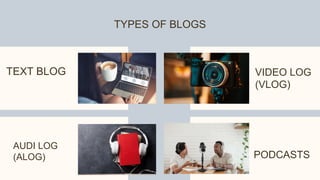 Let's Learn the Basics of Blogging...... | PPT