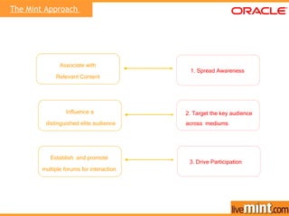 LiveMint.com - Proposal for Oracle | PPT