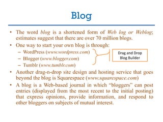 Blog | PDF | Email | Internet