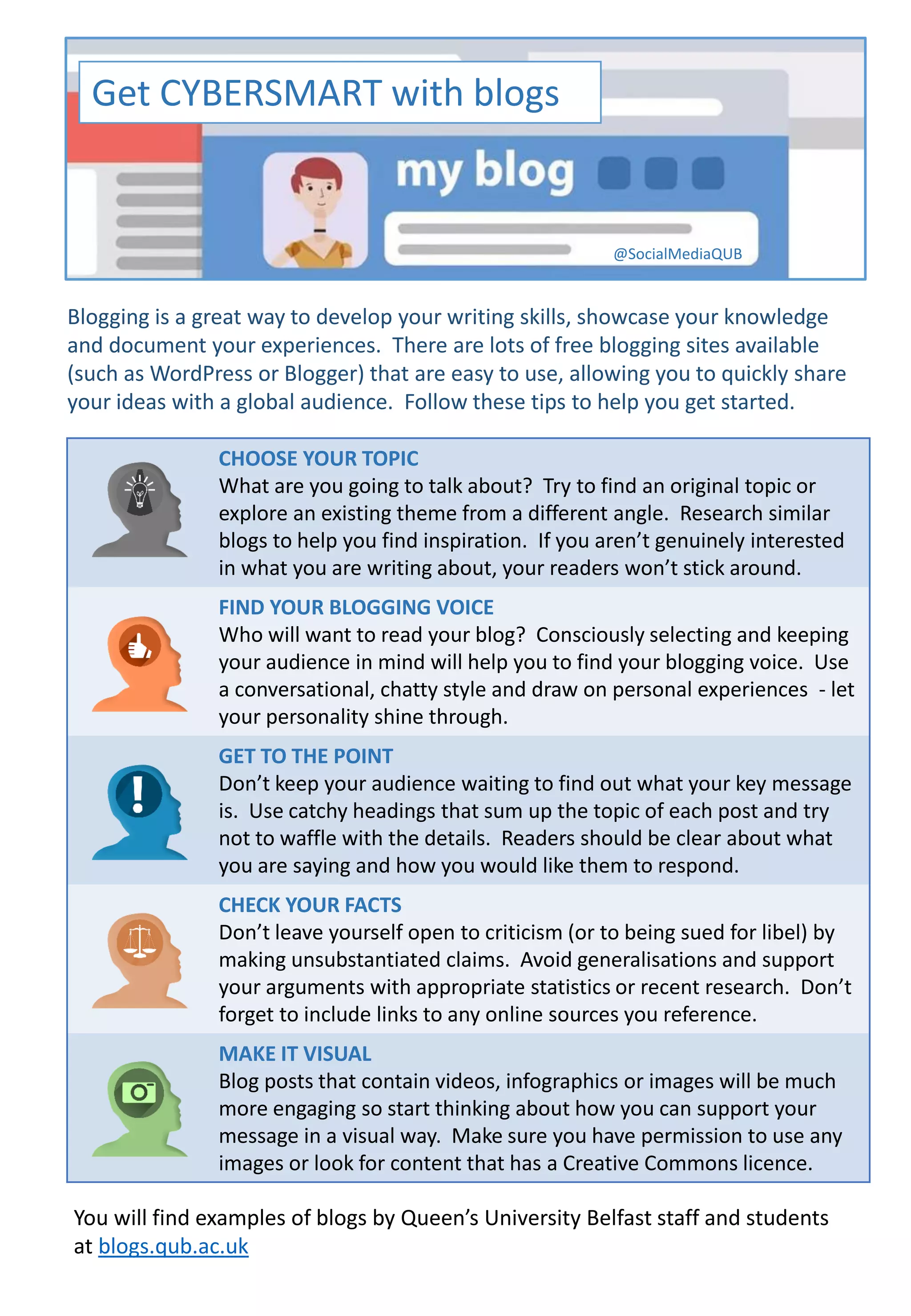 Get Cybersmart with Blogs | PDF