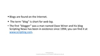 Blogs Vs Video Logs | PDF