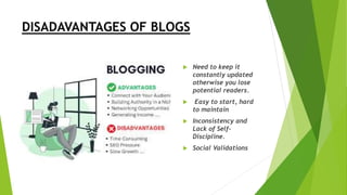 blogs.pptx BLOGS POWER POINT PRESENTATIO | PPT