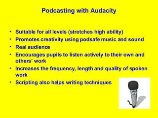 Blogs and Podcasts: ICT in your Pocket | PPT