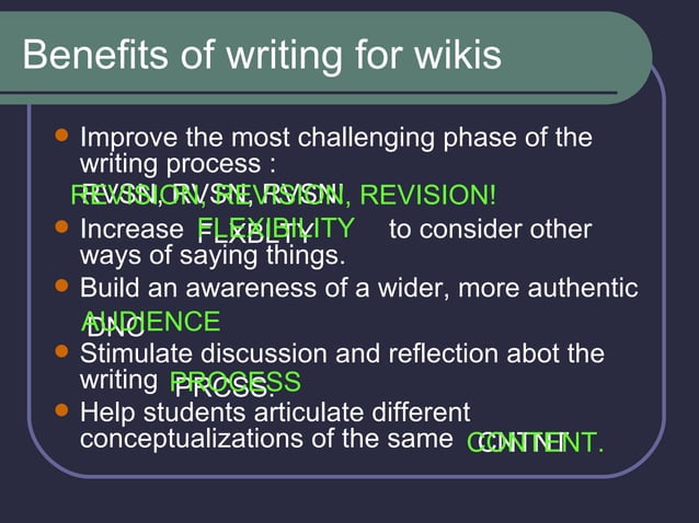 Blogs and Wikis