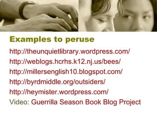 Blogs In The Classroom | PPT | Internet for Beginners | Internet