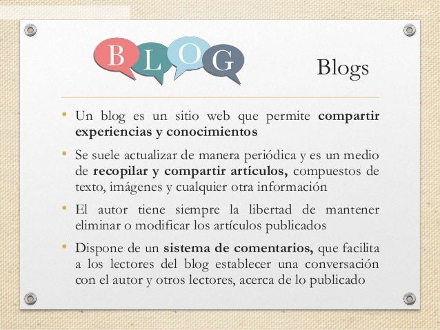 Blog vs wiki