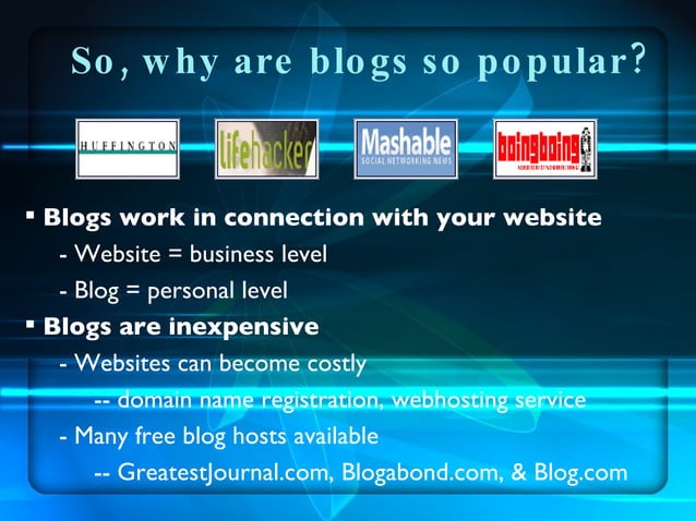 Blogs | PPT