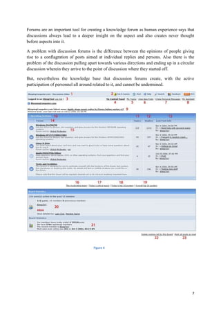 Blogs and discussion forum as a medium for knowledge sharing | DOCX