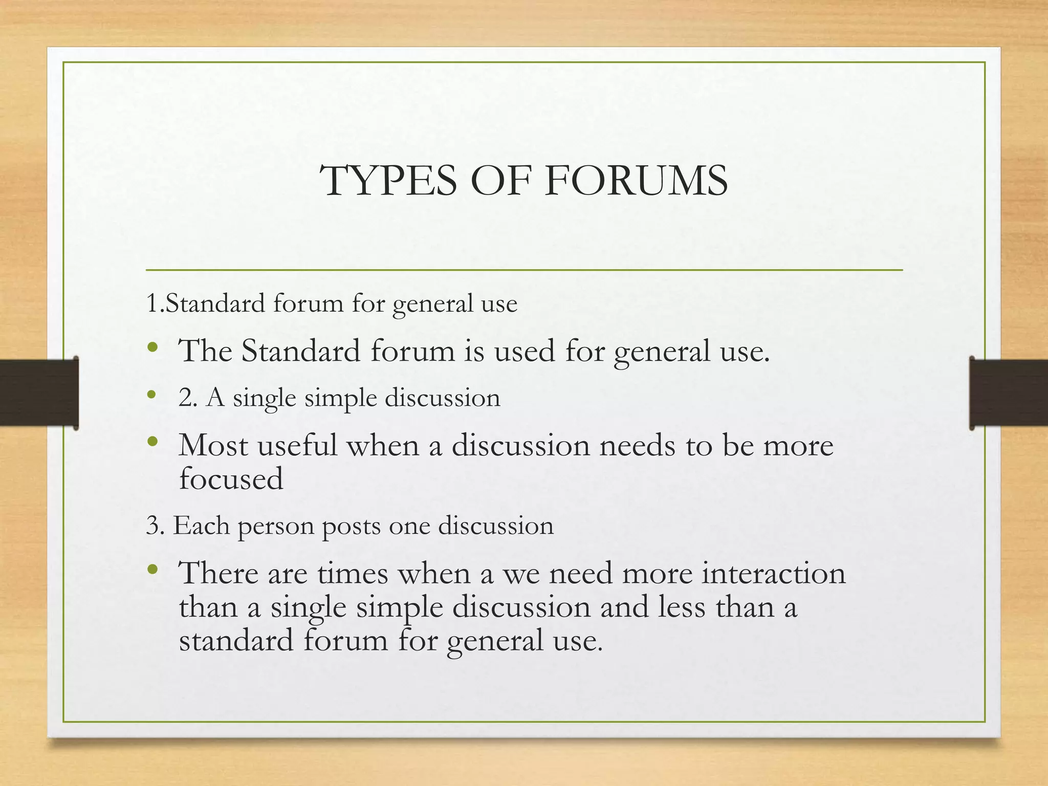 Blogs and forums | PPTX