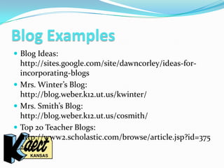 Blogs And Wikis - The Basics | PPT