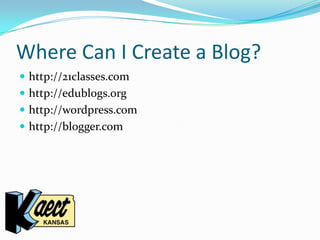 Blogs And Wikis - The Basics | PPT