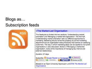 Why use blogs and wikis? | PPT