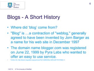 Blogs and wikis | PPT