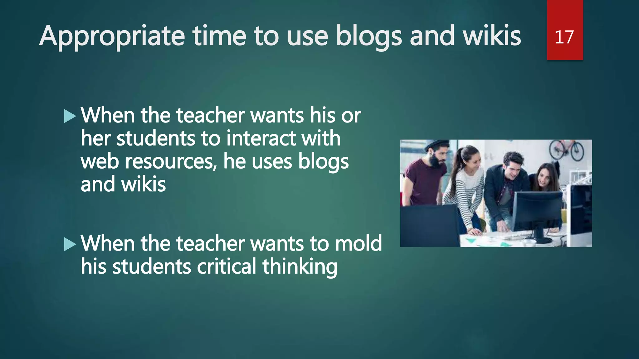 Blogs and wikis | PPTX