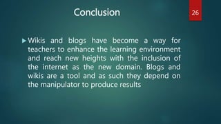 Blogs and wikis | PPTX