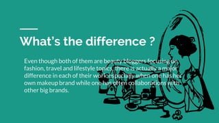 Blogs comparison | PPT