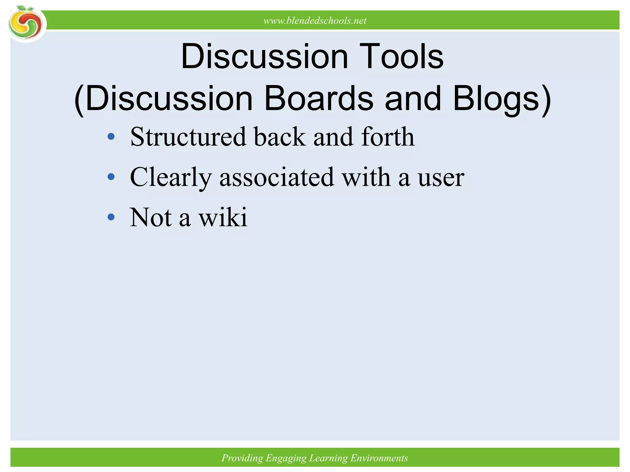 Designing and Implementing Discussion Activities | PPTX