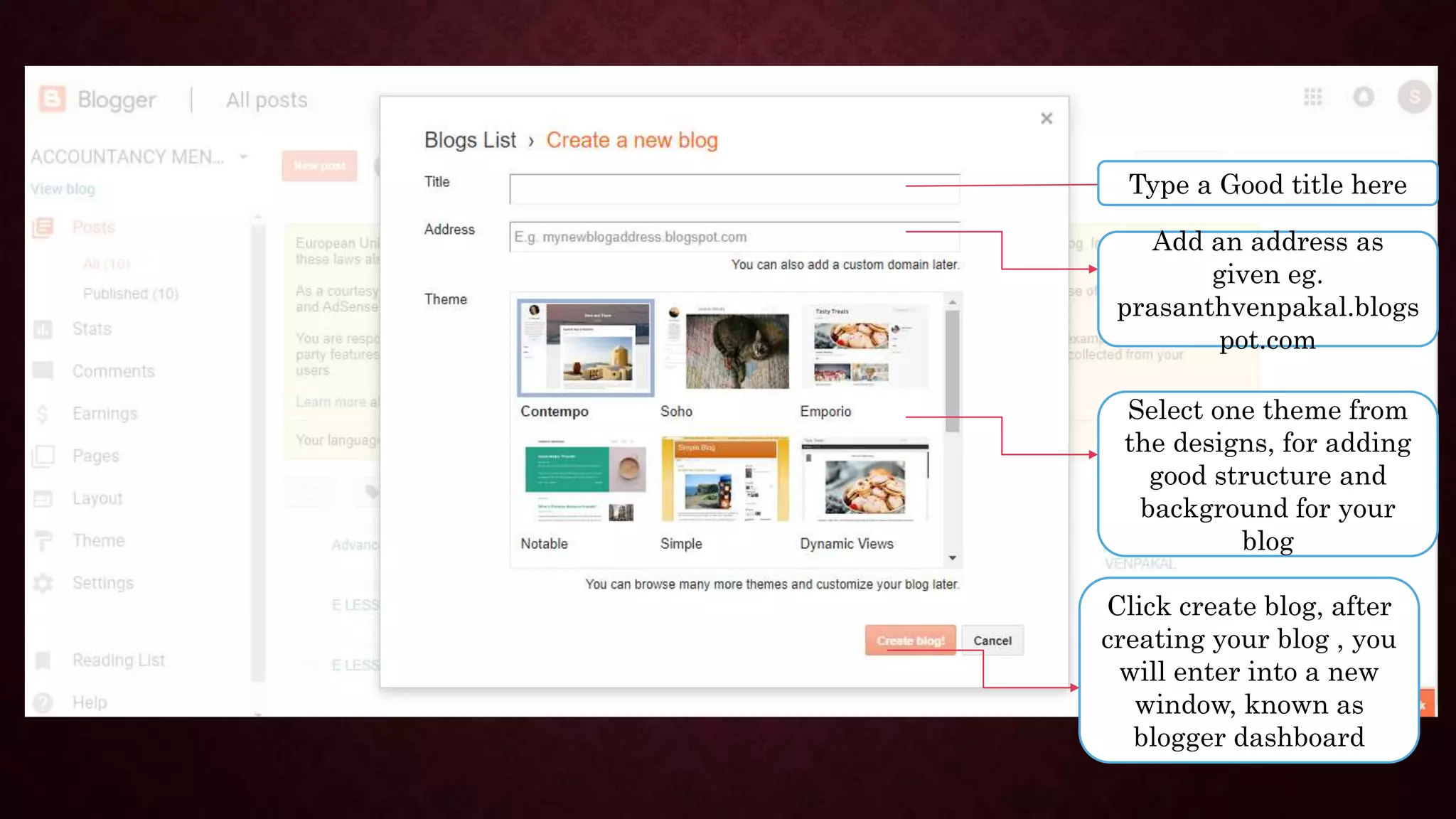 Blogs for education | PPTX
