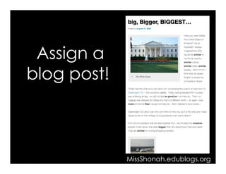 Blogs for English Language Learners | PDF