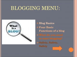Blogs In Education | PPT