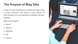 Introduction to Blog sites | PPTX
