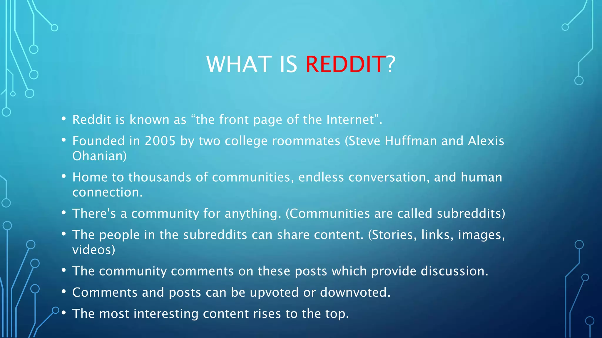 Reddit & Content Marketing | PPT