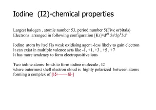 Functions of Thyroid hormones T3 /T4 & steps of synthesis using iodine ...