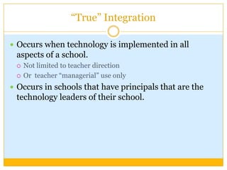 Principal: Technology Leader | PPTX | Professional School ...